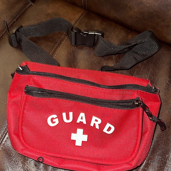 Lifeguard | Bags | Lifeguard Belly Crossbody Fanny Bag Small Red Beach ...
